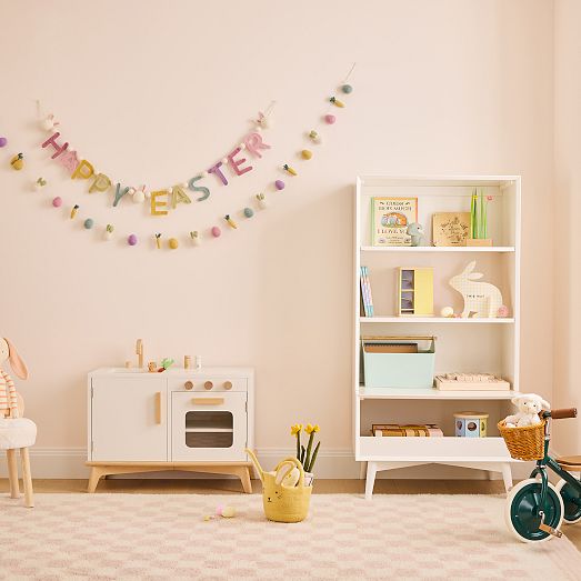 Modern Felt Wool Easter Garland | West Elm