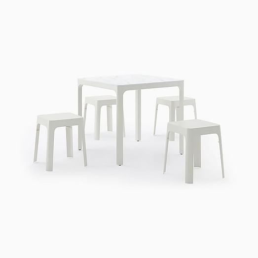 Gable Indoor/Outdoor Dining Table - Square | West Elm