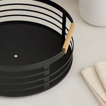 mDesign Metal Turntables | West Elm