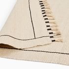 Tassel Trim Jute Rug | West Elm
