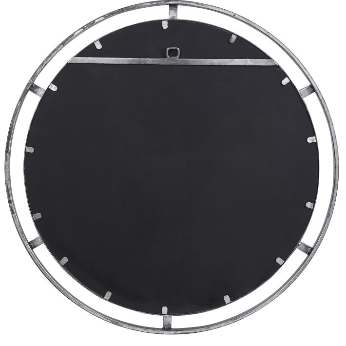 Round Floating Frame Mirror - 30" | West Elm