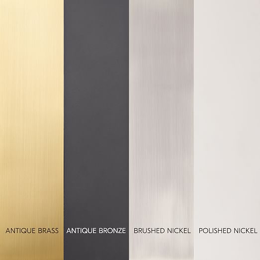 Sculptural Tapered Metal Pendant | West Elm