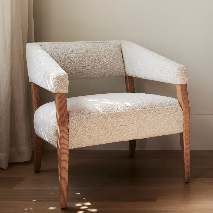 Angled Arm Club Chair | West Elm