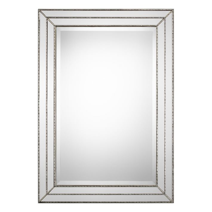 Stepped Frame Metal Mirrors - 24"W x 34"H | West Elm