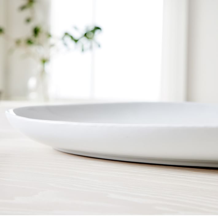 Organic Porcelain Serving Platters | West Elm