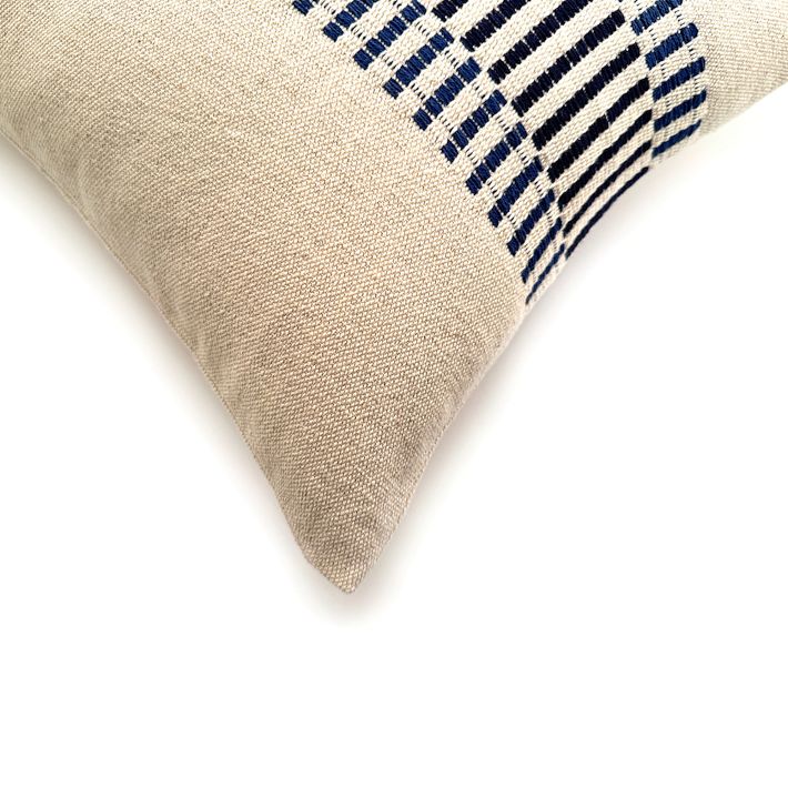 Nimmit Handloomed Spor Pillow Cover | West Elm