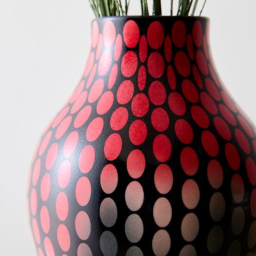 Ceramic Meltdown Color Blast Vases | West Elm