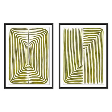 Polypodiales Framed Wall Art by Marianne Hendriks | West Elm