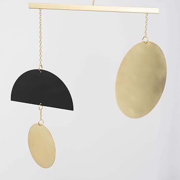 Circle & Line Pivot Mobile | West Elm