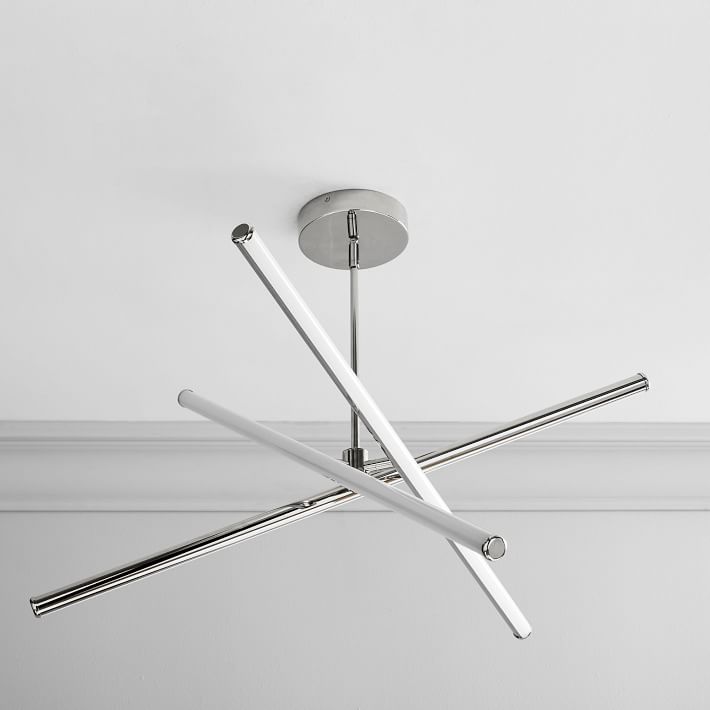 Light Rods LED Semi-Flushmount | West Elm