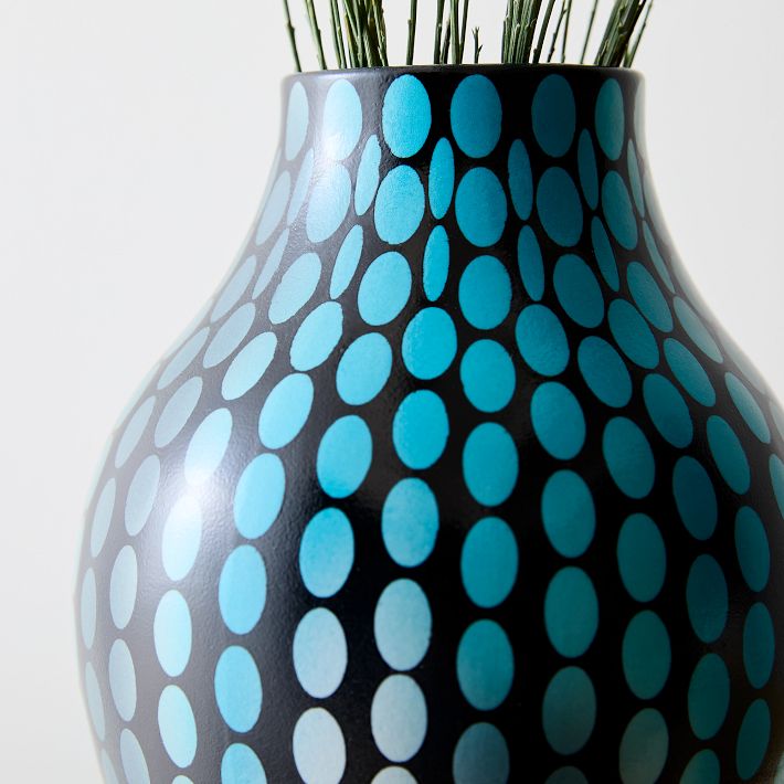 Ceramic Meltdown Color Blast Vases | West Elm