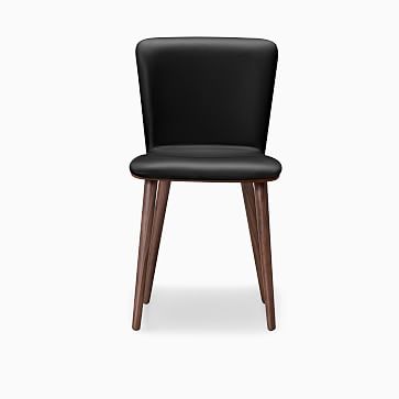 Boulder Leather Dining Chair (Set of 2) | West Elm