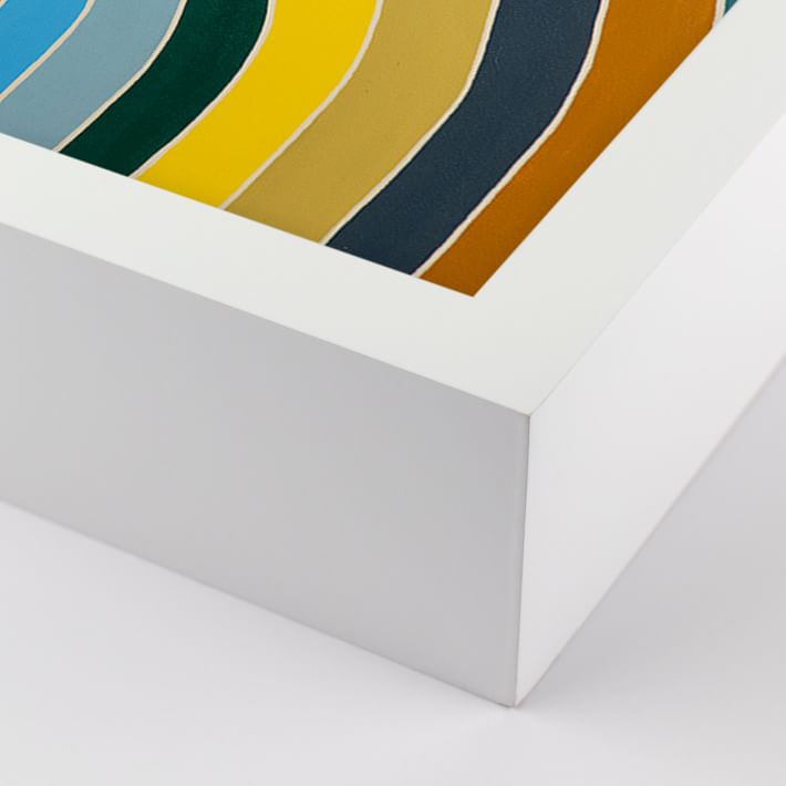 Overlapping Arcs Framed Wall Art by Erica Hauser | West Elm