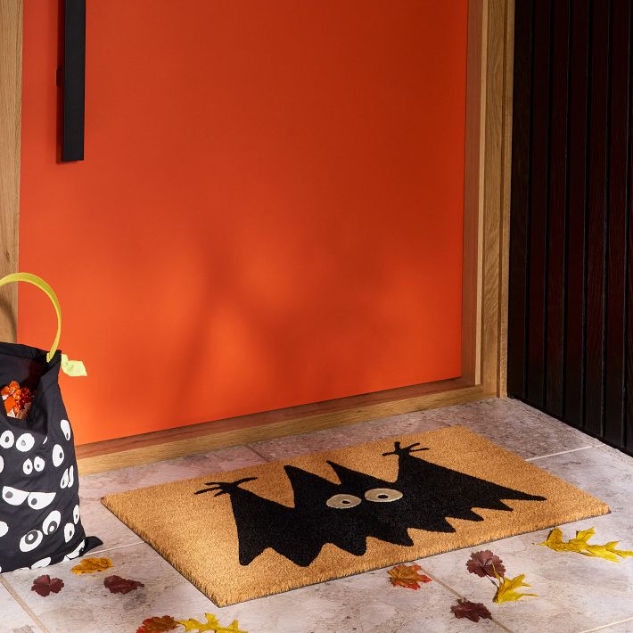 Ed Emberley Bat Doormat | West Elm