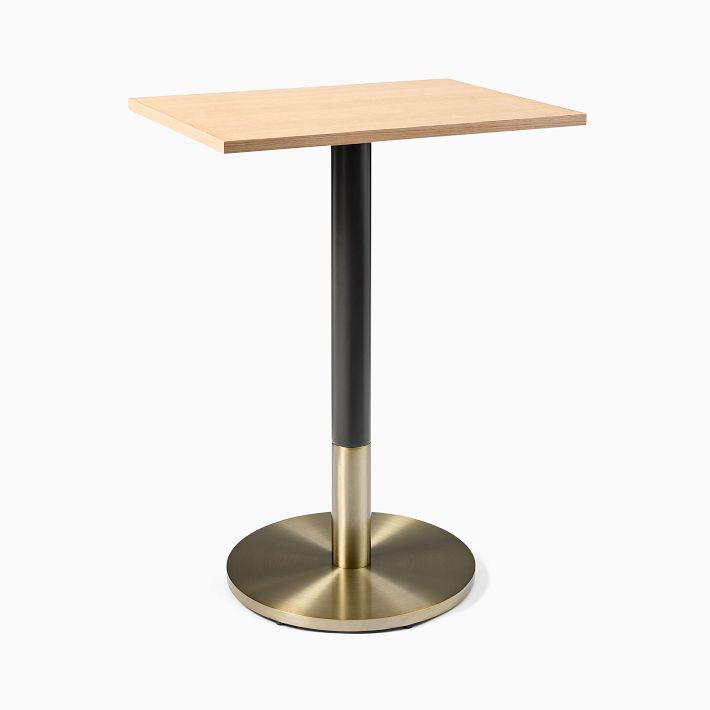 Orbit Restaurant Bar Table - Wood - Rectangle | West Elm
