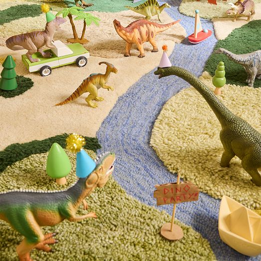 National Geographic Topo Landscape Rug | West Elm