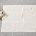Triangle Sculpted Bath Mat | West Elm