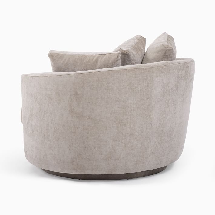 Viv Grand Swivel Chair | West Elm