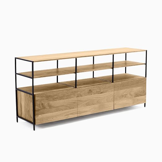 Industrial Modular Media Console (49"–67") | West Elm