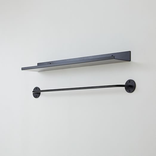 Finn Metal Shelf & Rail | West Elm