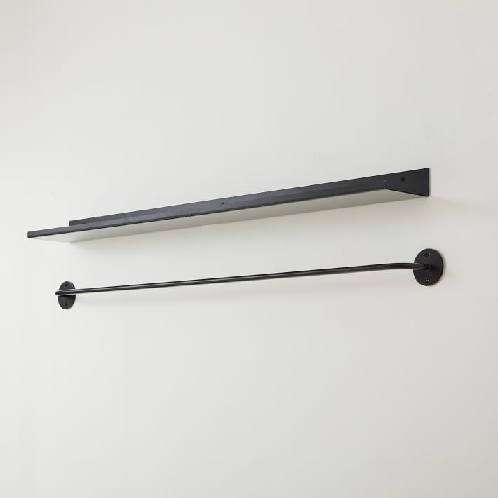 Finn Metal Shelf & Rail | West Elm