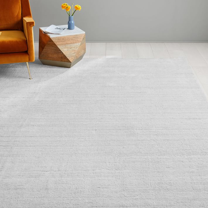 Shale Striations Easy Care Rug | West Elm