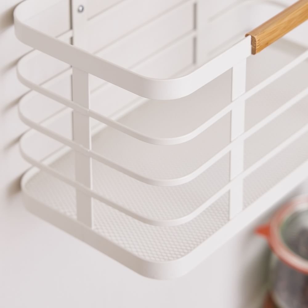 mDesign Metal Wall Mounted Baskets | West Elm