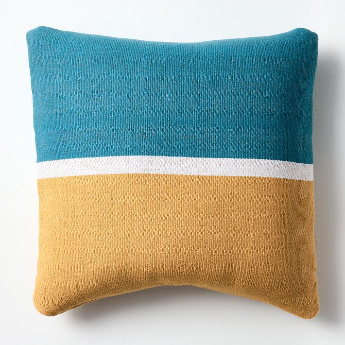 Colorblock Indoor/Outdoor Pillow | West Elm