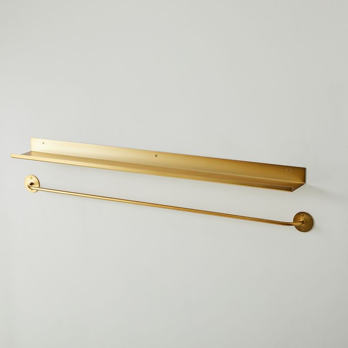 Finn Metal Shelf & Rail | West Elm