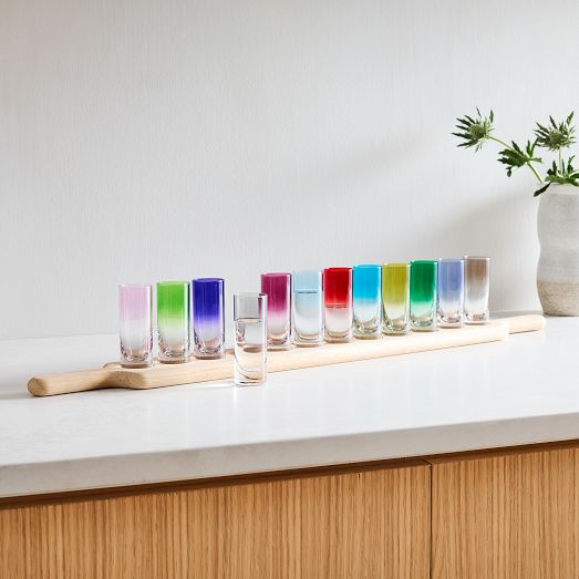 Paddle & Shot Glasses Set | West Elm