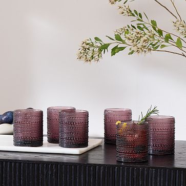 Jupiter Beaded Drinking Glass (Set of 6) | West Elm