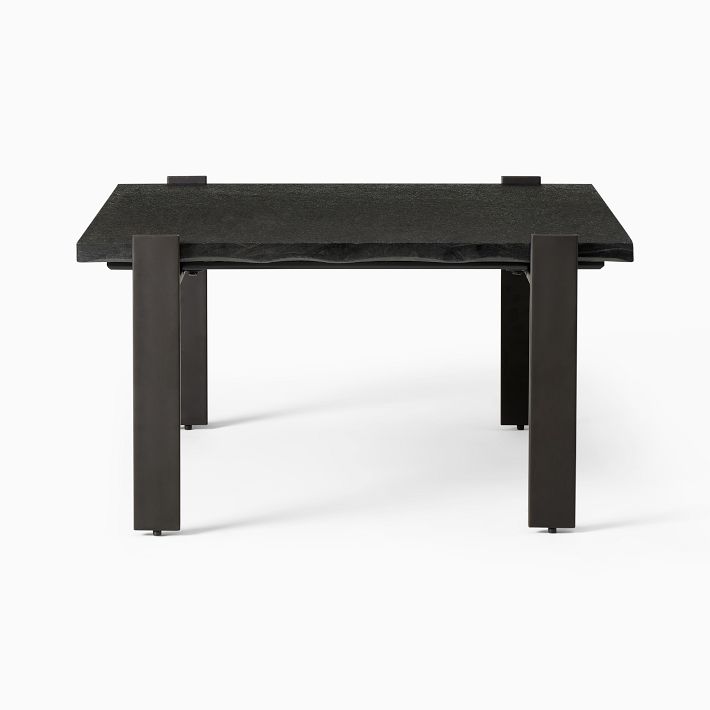 Colin King Dark Granite Coffee Table (30") | West Elm