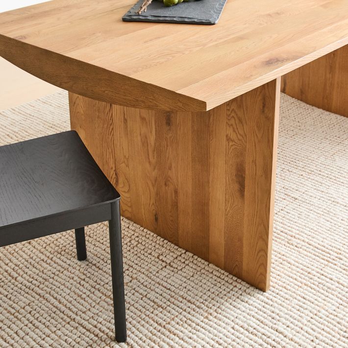 Lodge Legs Dining Table (84"–94") | West Elm