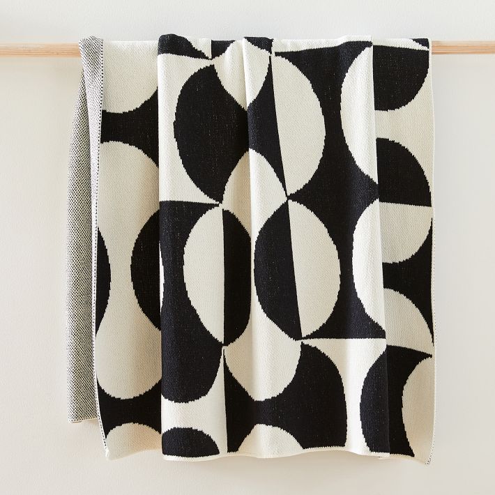 Happy Habitat Puzzle Eco Throw | West Elm