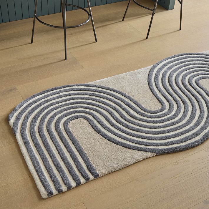 Swoosh Rug | West Elm