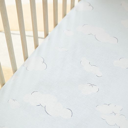 Joseph Altuzarra Clouds Crib Sheet | West Elm