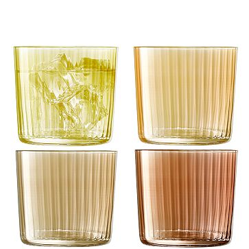 Gems Short Drinking Glasses (Set of 4) | West Elm
