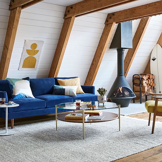 Tweed Flatweave Dhurrie Rug | West Elm