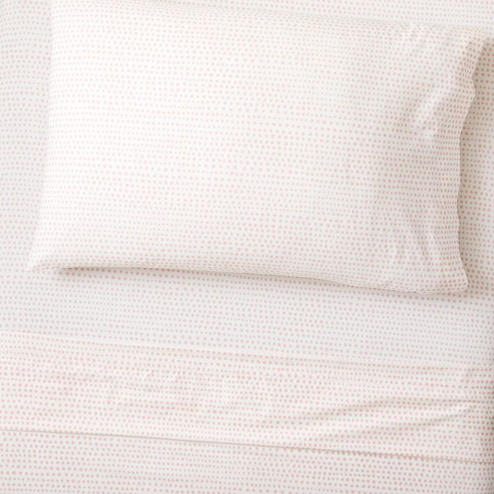 Falling Dot Sheet Set | West Elm