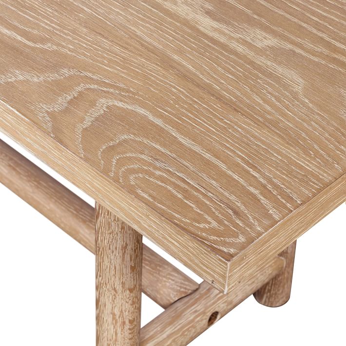 Modern Oak Dining Bench (75") | West Elm