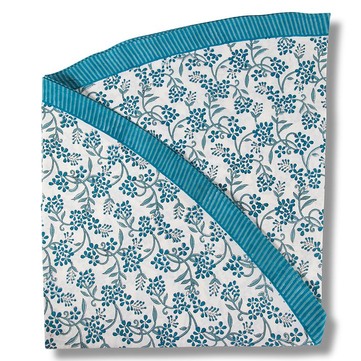 Furbish Studio Block Print Round Tablecloth | West Elm