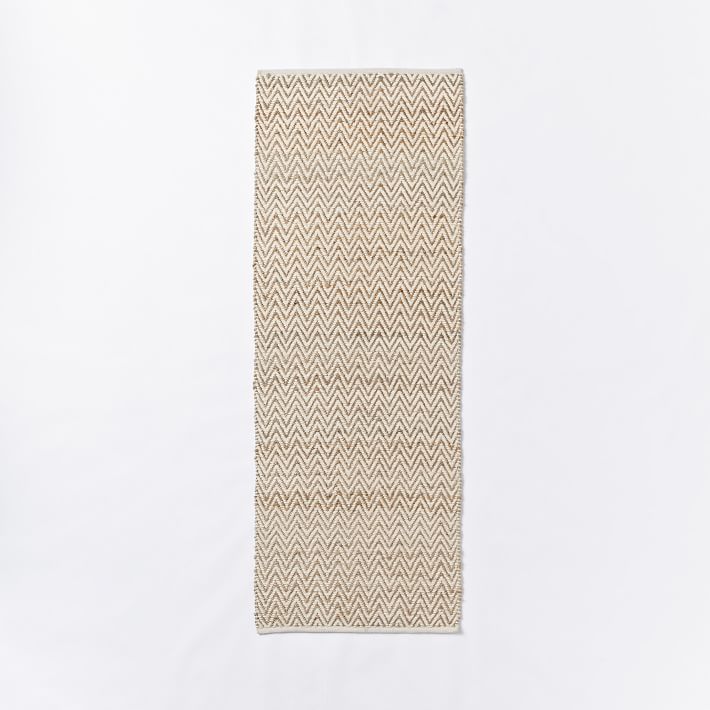 Jute Chenille Herringbone Rug | West Elm
