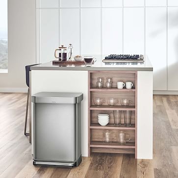simplehuman Liner Rim Step Can | West Elm
