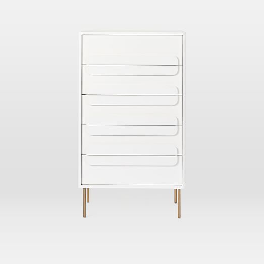Gemini 5-Drawer Dresser (28") | West Elm