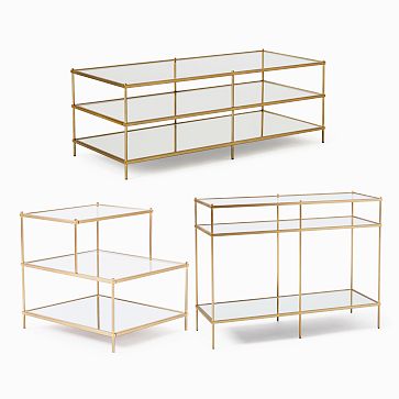 Terrace Coffee Table, Console & Side Table Set | Modern Living Room ...