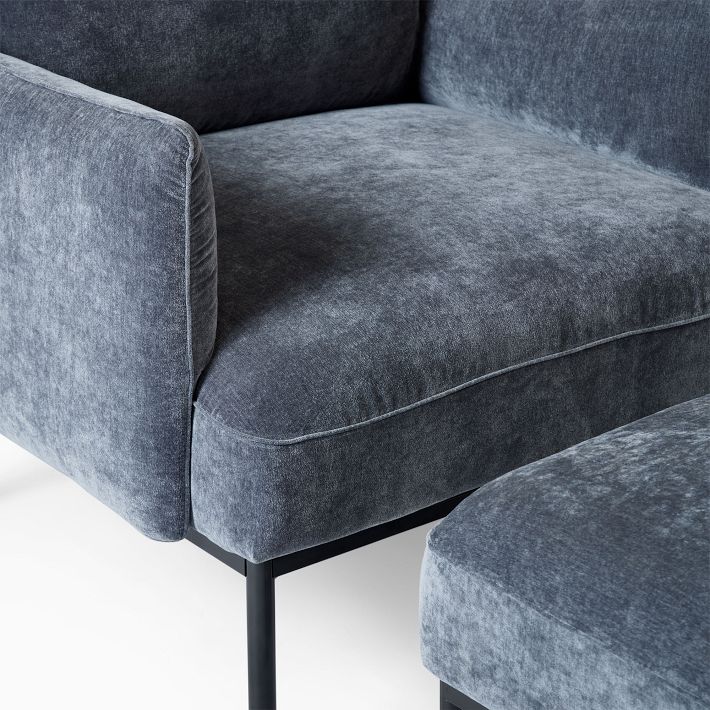 Penn Chair & Ottoman Set | West Elm