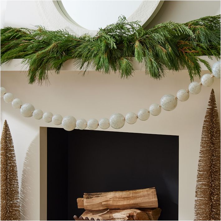 Glass Confetti Ball Garland | West Elm