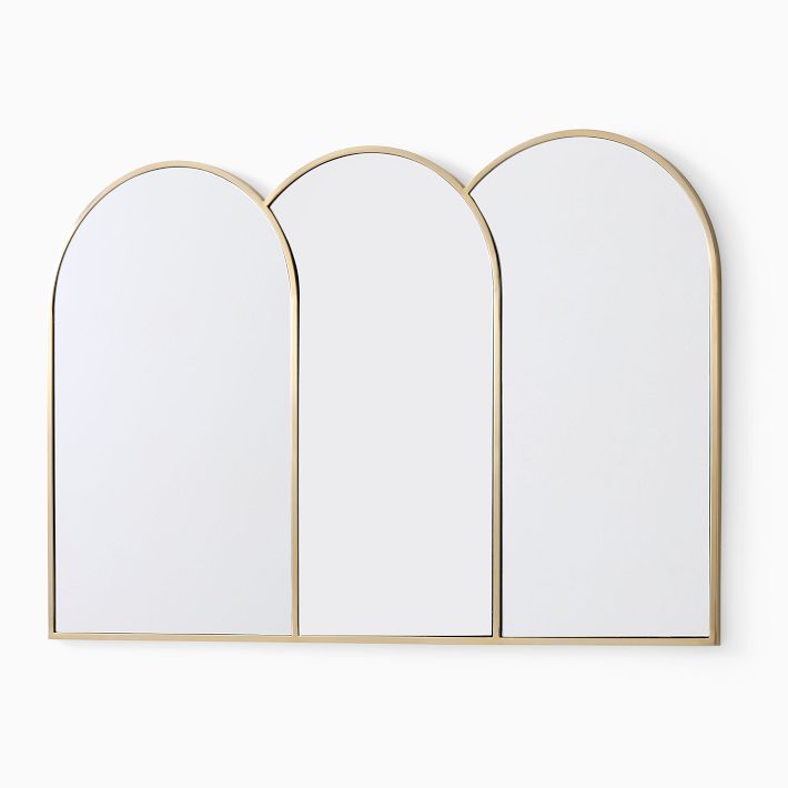 Triple Arched Frame Wall Mirror | West Elm