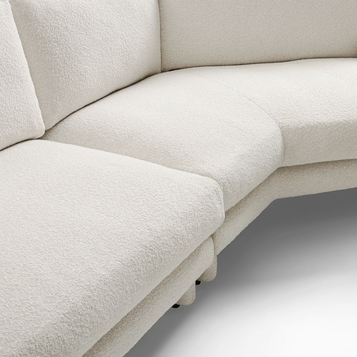 Parry 2-Piece Wedge Sectional (140") | West Elm