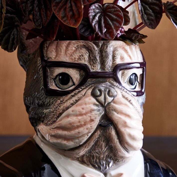Dapper Animal Planters | West Elm